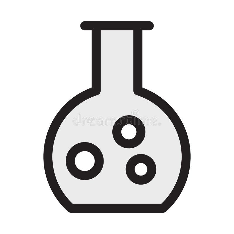 Beaker Isolated Vector Icon that Can Be Easily Modified or Edited Stock ...