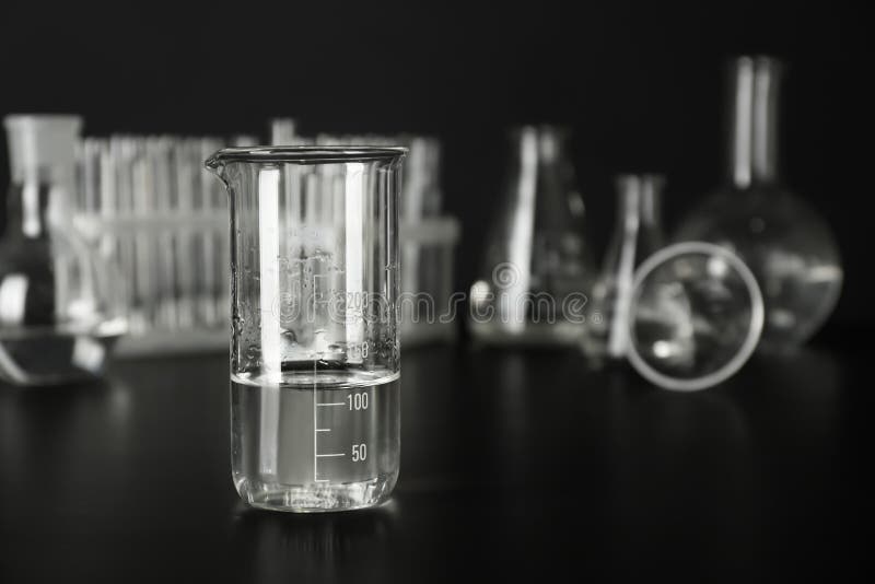 Water In Beaker Test Tube