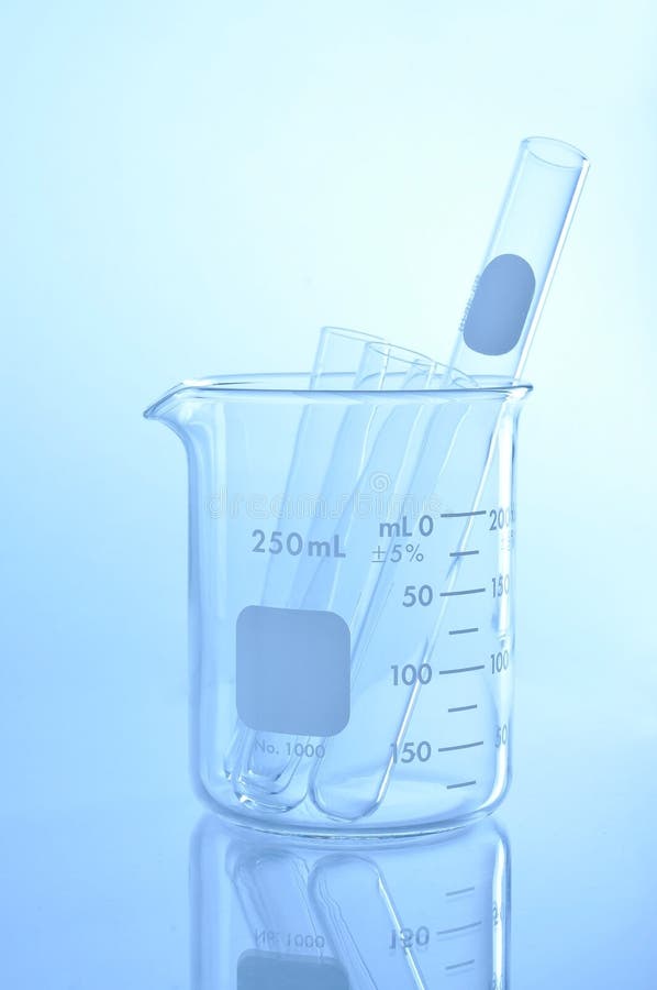 Beaker and tube stock photo. Image of pharmaceutical - 25213620