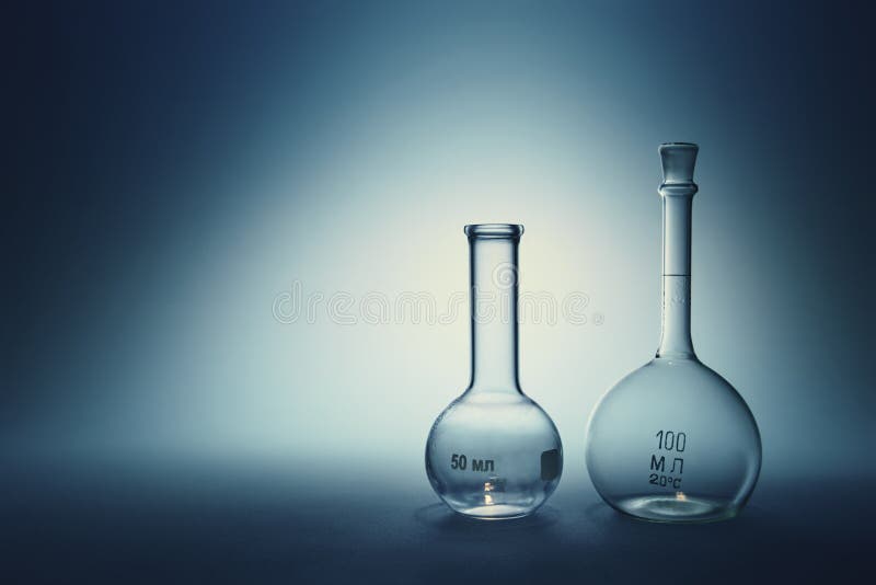 Beakers stock photo. Image of background, pharmaceutical - 142963844