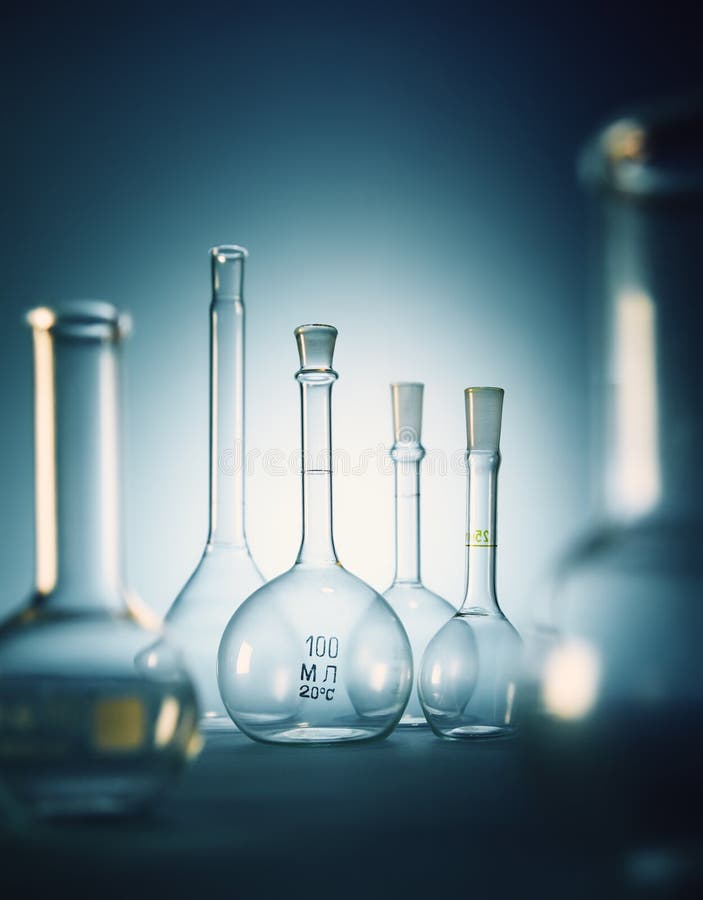 Beakers stock image. Image of isolated, development - 142964437