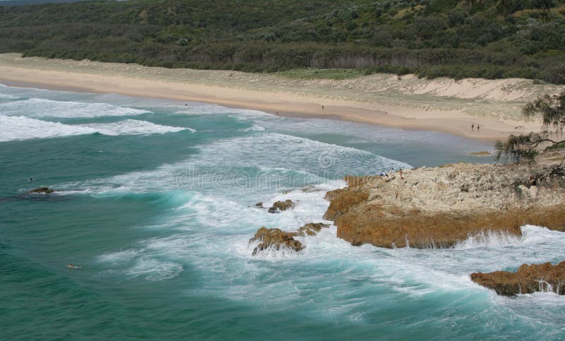 Beaking waves stock photo. Image of salt, oasis, hight - 1982166