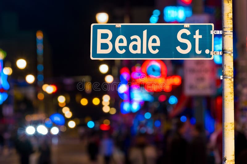 Beale street stock photo. Image of capital, blues, cutout - 17959134