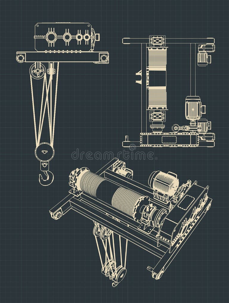 Beam Crane Drawings Stock Illustrations – 41 Beam Crane Drawings Stock ...
