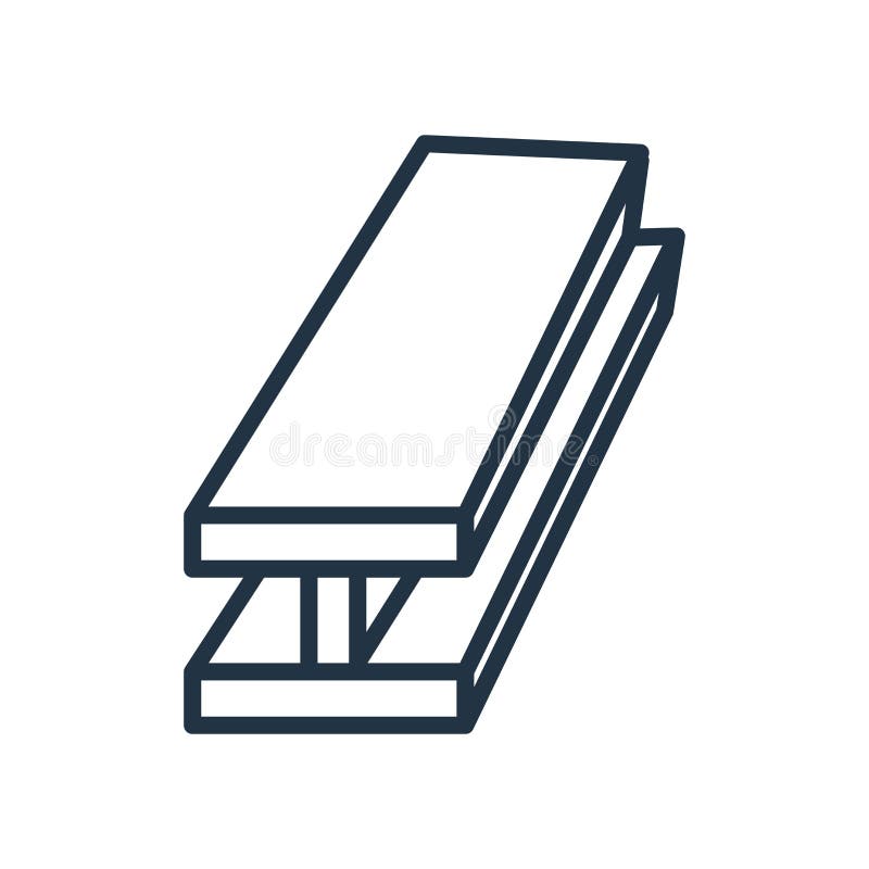 Beam Icon Vector Isolated on White Background, Beam Sign Stock Vector ...