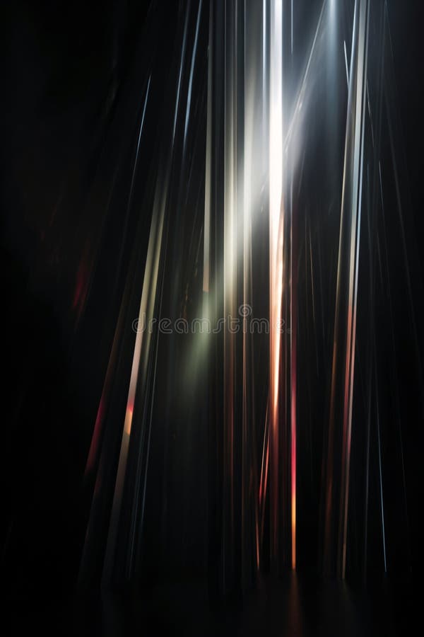 Beam of Light Coming from Outside into a Dark Hallway in an Interesting ...