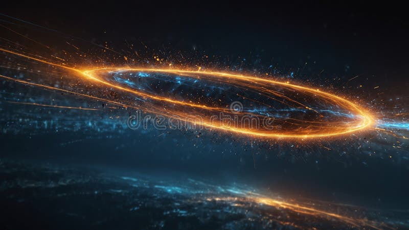 Beam of Light Twisted into a Spiral Symbolizes the Technological ...