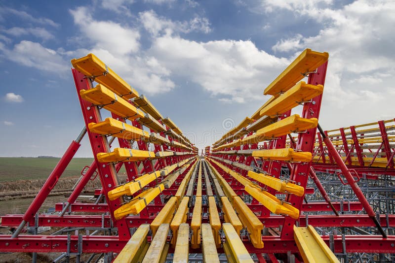 Beam-transom system stock image. Image of strong, construction - 253021333