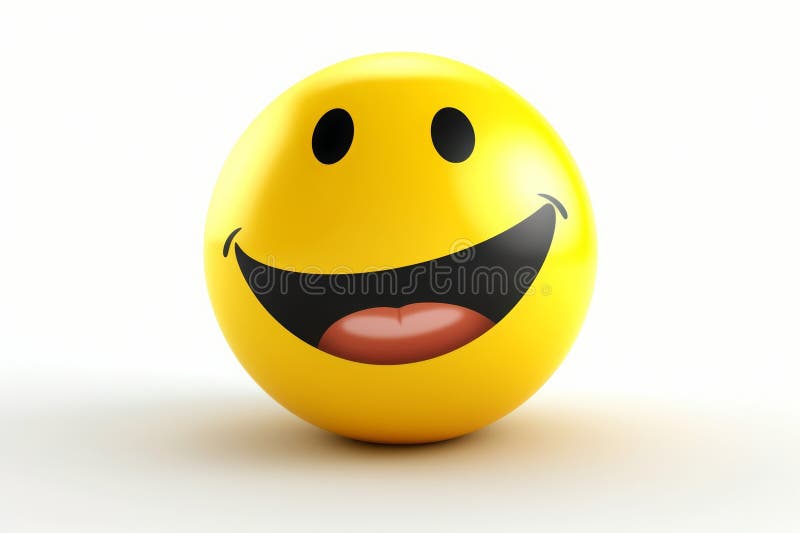 Beaming Face Emoji with Smiling Eyes and a Broad, Open Smile with a ...