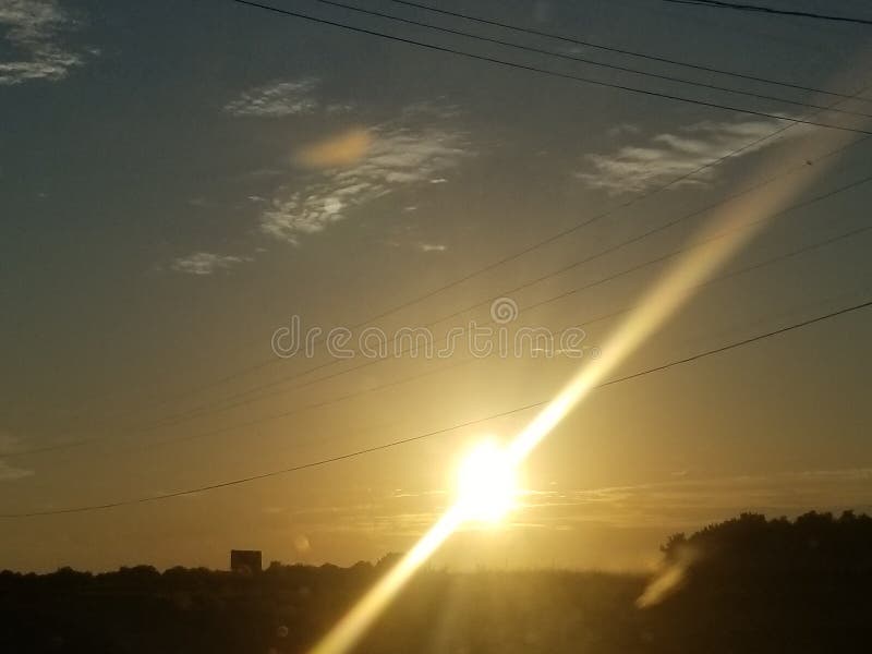 Rays Of Sun Beaming Through Clouds In The Carpathian Mountains Stock ...