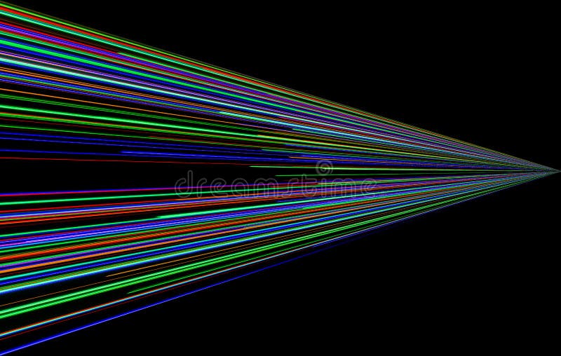 Beams of Colors stock photo. Image of dark, distance - 60638538