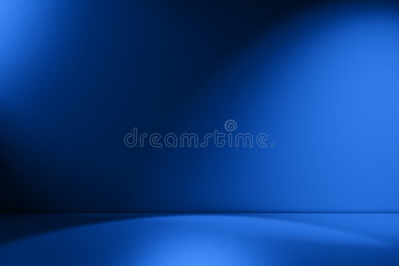 Beams of Spotlight on a Royal Blue Background Stock Illustration ...