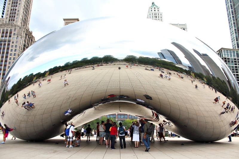 The Bean editorial image. Image of standing, city, glass - 26006545