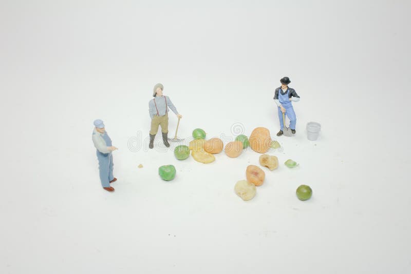 A Bean with Figures Toy at Board Stock Image - Image of stack, office ...