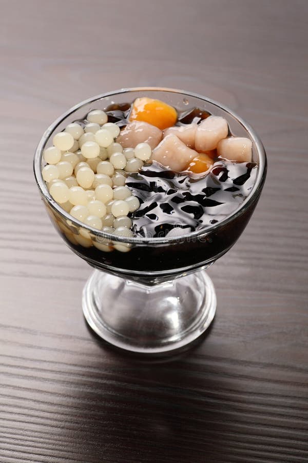 Bean jelly desserts stock photo. Image of flavor, table - 67654282