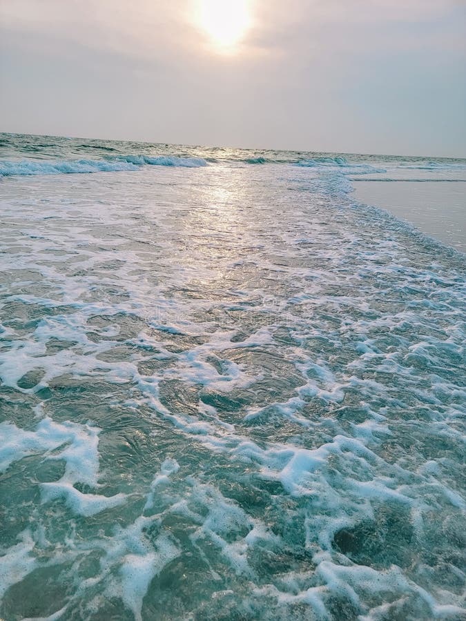 Bean Pointe Anna Maria Island Florida Stock Image - Image of waves ...