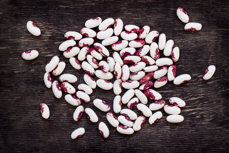 Beans Beans. Background from Multi-colored Beans. Wood Texture Stock ...