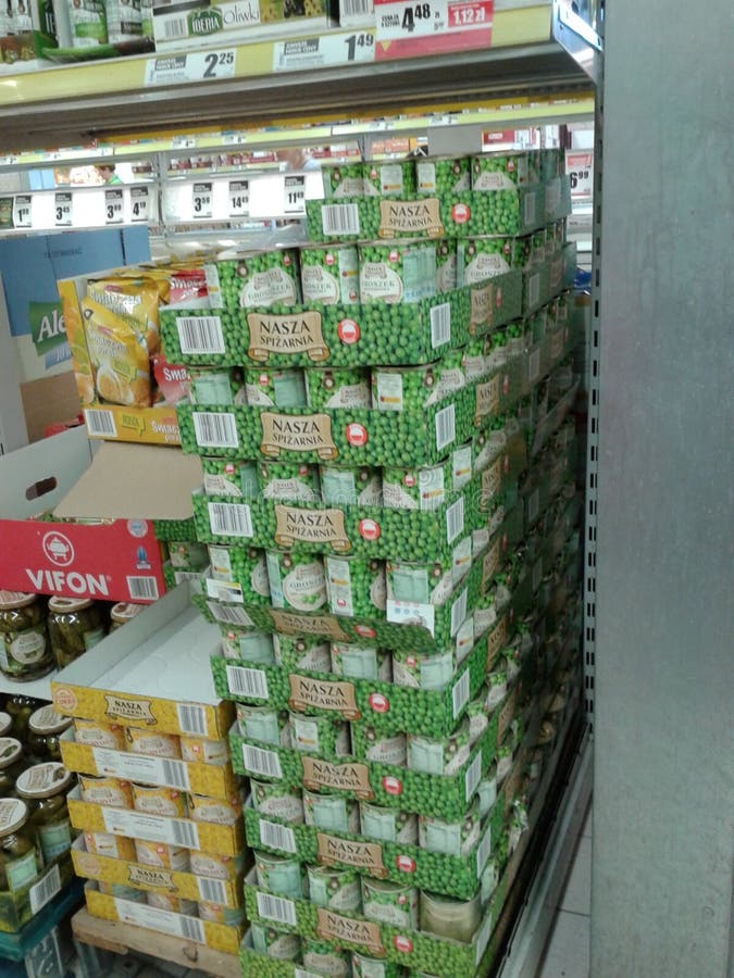 Beans in cans editorial stock photo. Image of vegetable - 43365623