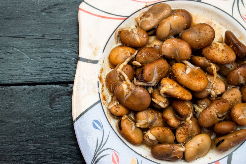 Beans Cooked in the Egyptian Way. (Follow Favorite) Stock Photo - Image ...