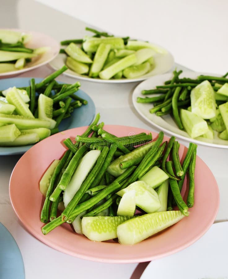 Beans And Cucumbers Picture. Image: 1324246