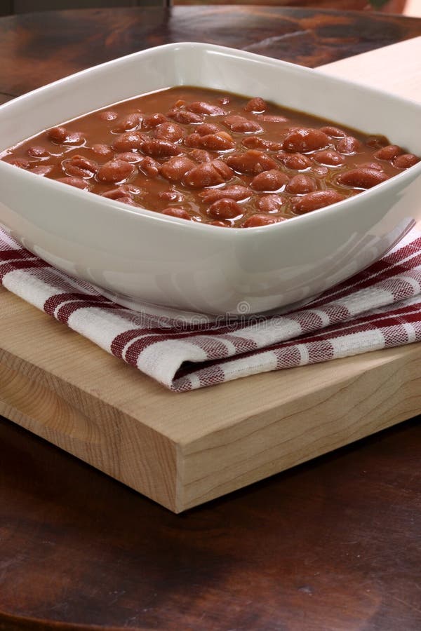 Beans fancy plate stock photo. Image of serving, station - 18124262