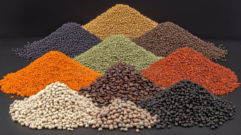 Beans and Lentils, a Visual Guide To Identifying Differentiating these ...