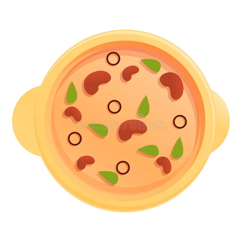 Beans Soup Icon, Cartoon Style Stock Vector - Illustration of meat ...