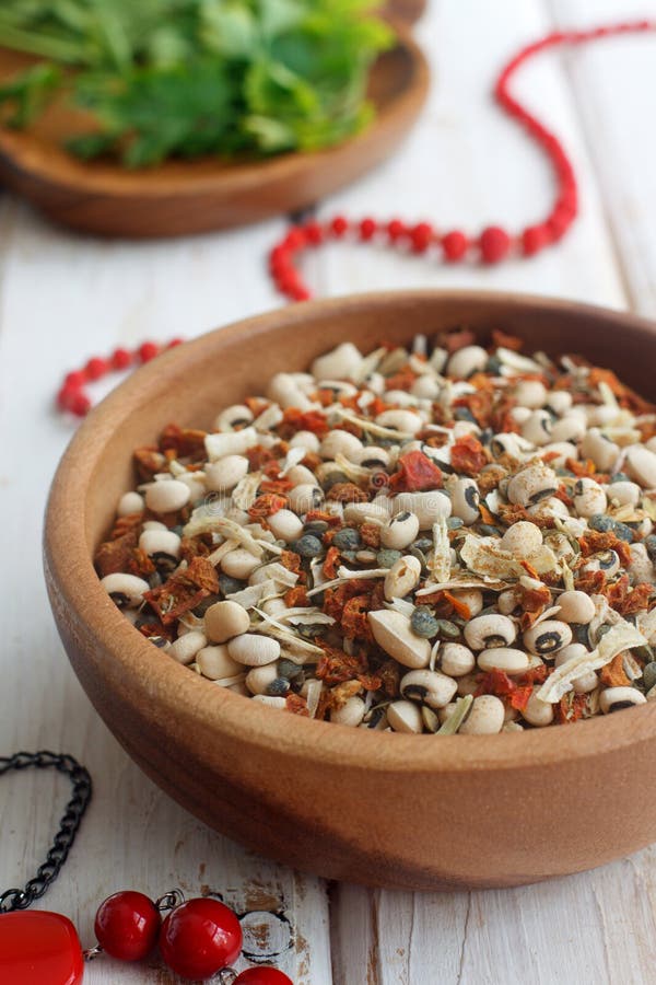 Beans and spices mix stock photo. Image of kitchen, beans - 24594346