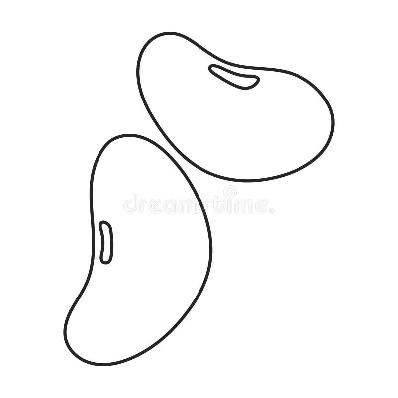 String Beans Outline Stock Illustrations – 82 String Beans Outline ...