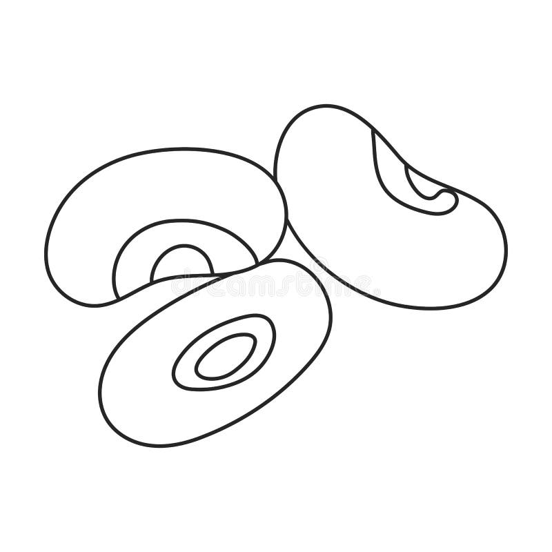 String Beans Outline Stock Illustrations – 74 String Beans Outline ...