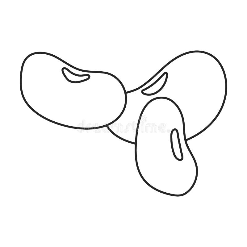 String Beans Outline Stock Illustrations – 82 String Beans Outline ...