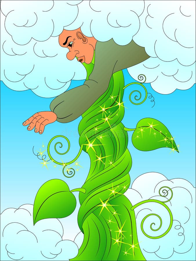 Giant Beanstalk Stock Illustrations – 69 Giant Beanstalk Stock ...