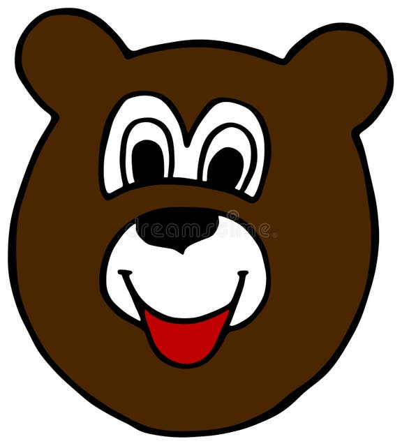 Bear stock vector. Illustration of game, whelp, smile - 3239008