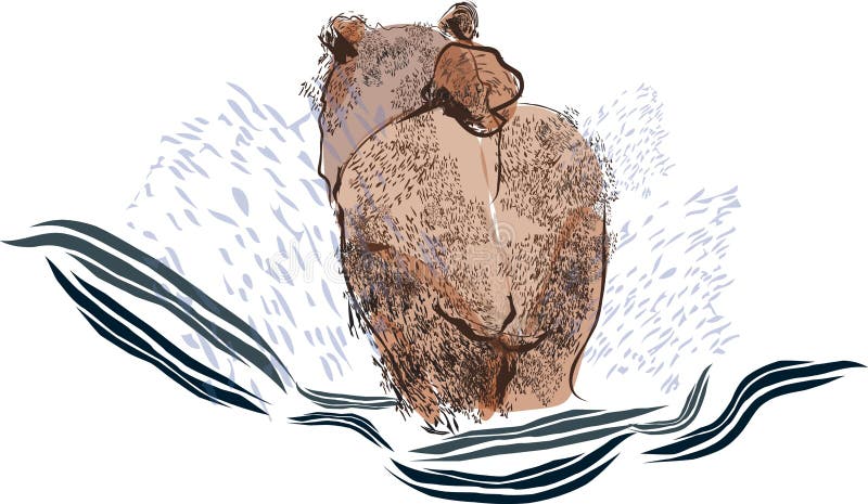 Bathing River Stock Illustrations – 796 Bathing River Stock ...