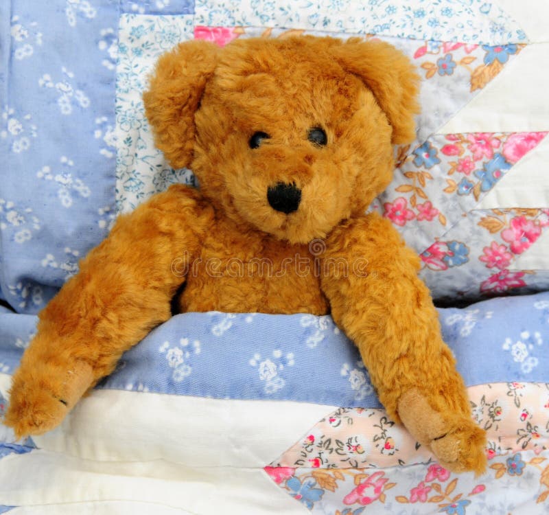 Poorly teddy bear stock image. Image of accident, bump - 6508317