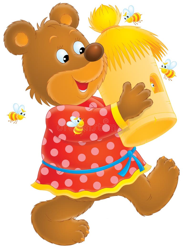 Bear Beehive Stock Illustrations – 966 Bear Beehive Stock Illustrations ...