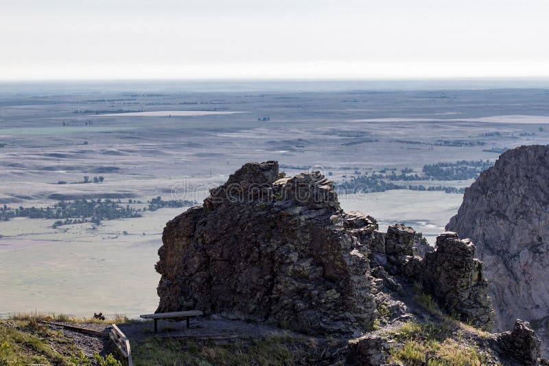 Bear Butte State Park in Summer, South Dakota Stock Photo - Image of ...