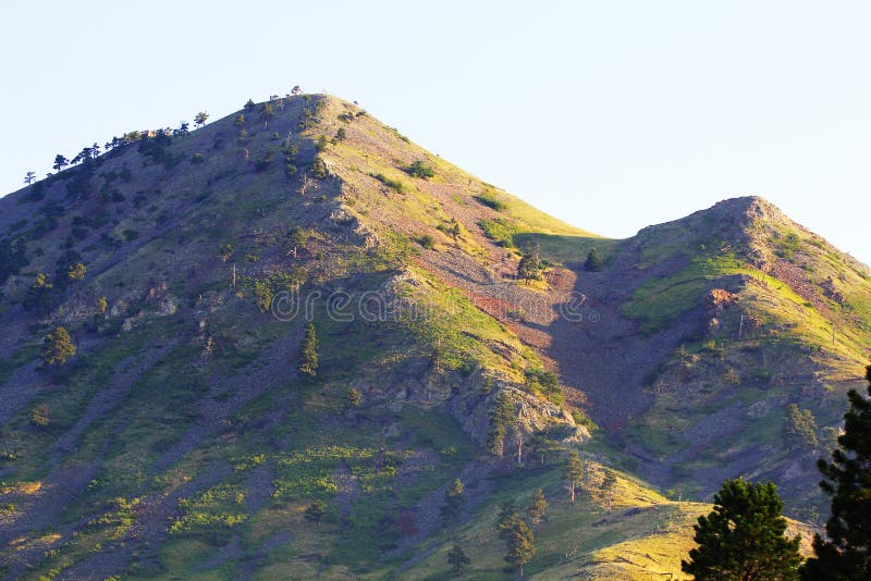 Bear Butte State Park in Summer, South Dakota Stock Photo - Image of ...