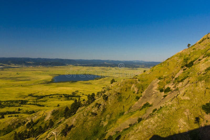 Bear Butte State Park in Summer, South Dakota Stock Photo - Image of ...