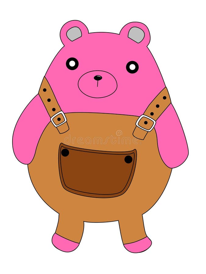 Bear cartoon stock illustration. Illustration of sitting - 33447130