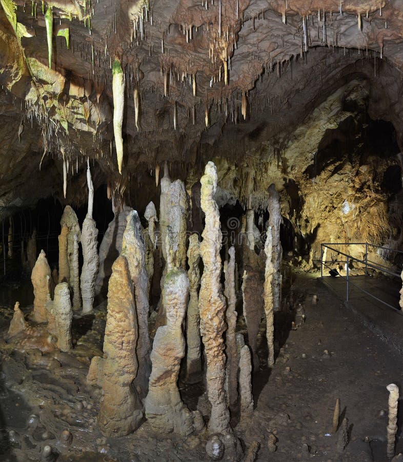 Bear Cave from Chiscau Village Bihor County Stock Image - Image of ...