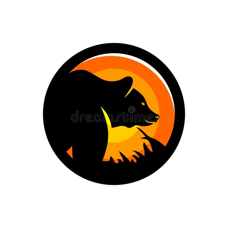 Bear Circle Logo Stock Illustrations – 3,234 Bear Circle Logo Stock ...