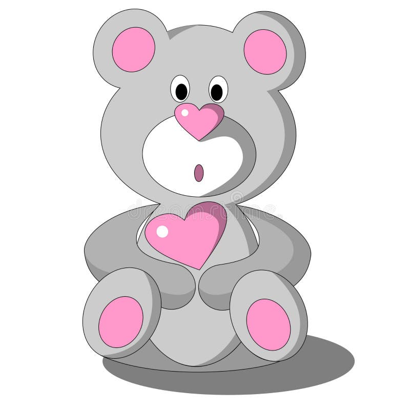 Bear color 24 stock vector. Illustration of bear, graphic - 58286109