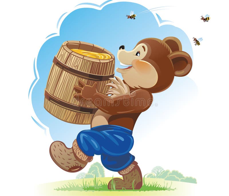 Help Bear Find Path To Honey. Labyrinth Stock Vector - Illustration of ... Help Bear Find Path To Honey. Labyrinth Stock Vector - Illustration of ...