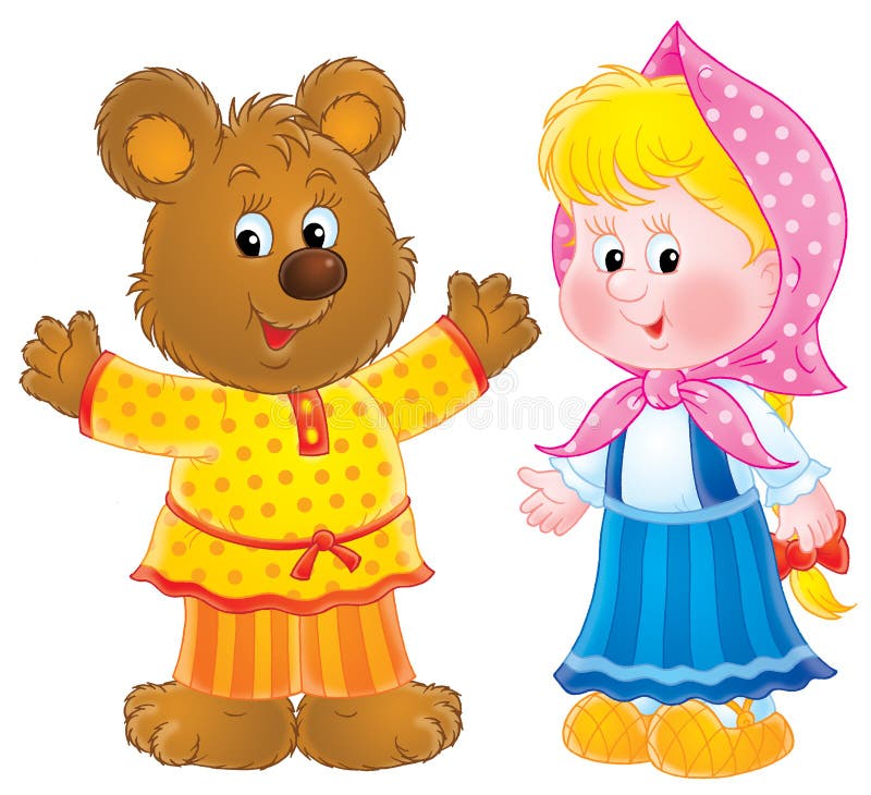 She-bear stock illustration. Illustration of children - 5278486