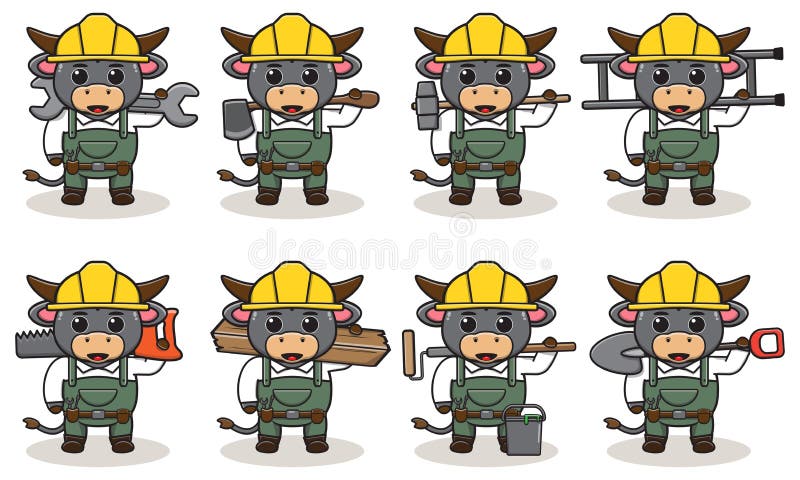 Carpenter Cow Stock Illustrations – 18 Carpenter Cow Stock ...