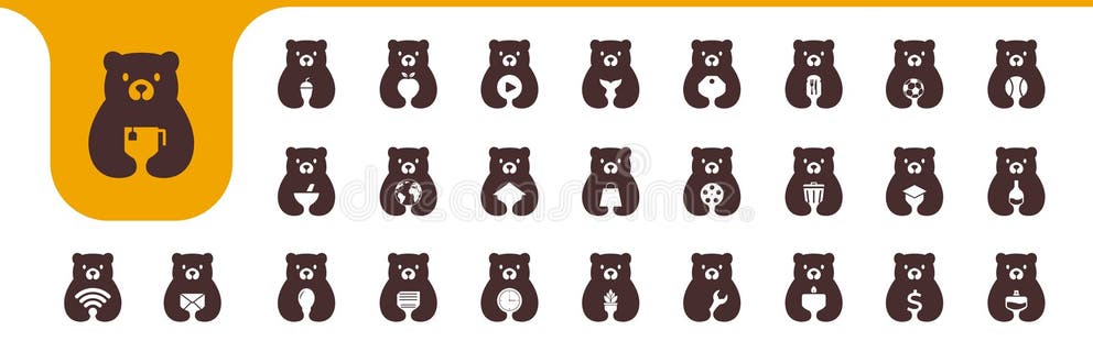 Minimal Bear Logo Stock Illustrations – 1,673 Minimal Bear Logo Stock ...