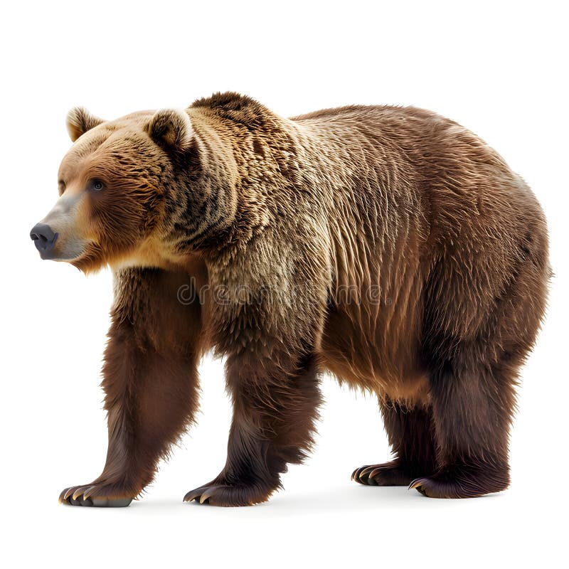 Bear full body isolated stock illustration. Illustration of cartoon ...