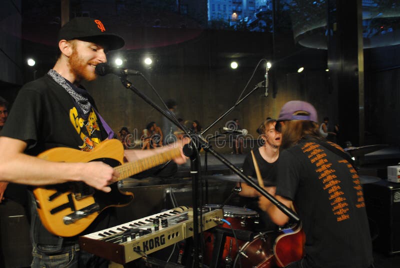 Bear Hands in Concert at the Whitey Museum Editorial Image - Image of ...