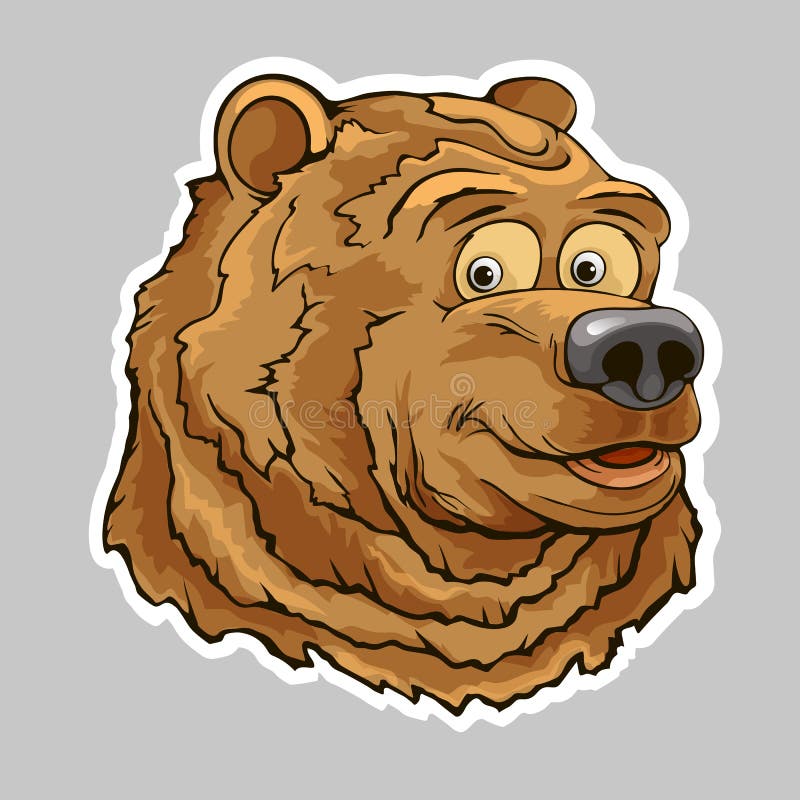 Head sticker stock illustration. Illustration of clip - 25885294